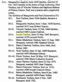 Marguerite LANGLOIS (3 September 1639-24 September 1697) Généalogie ...